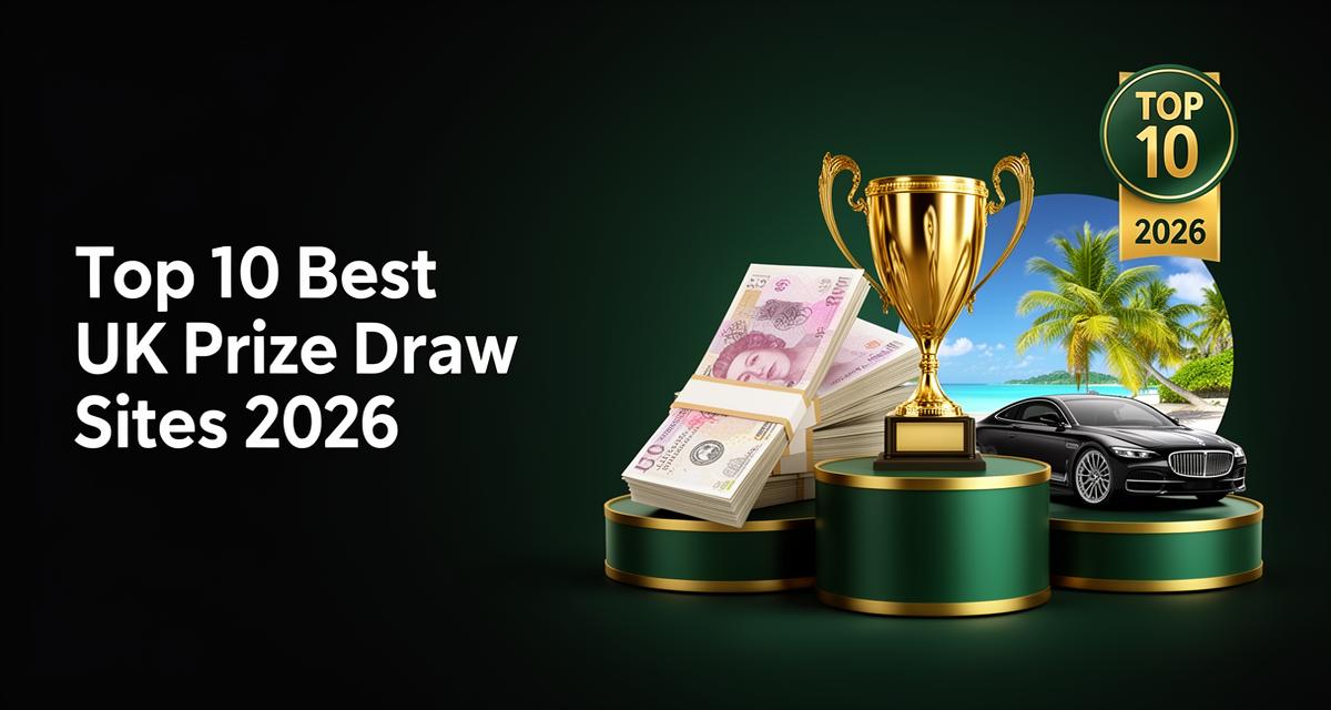 10 Best UK Prize Draw Sites 2026 – Win Cash, Cars & Holidays | SavvySunday